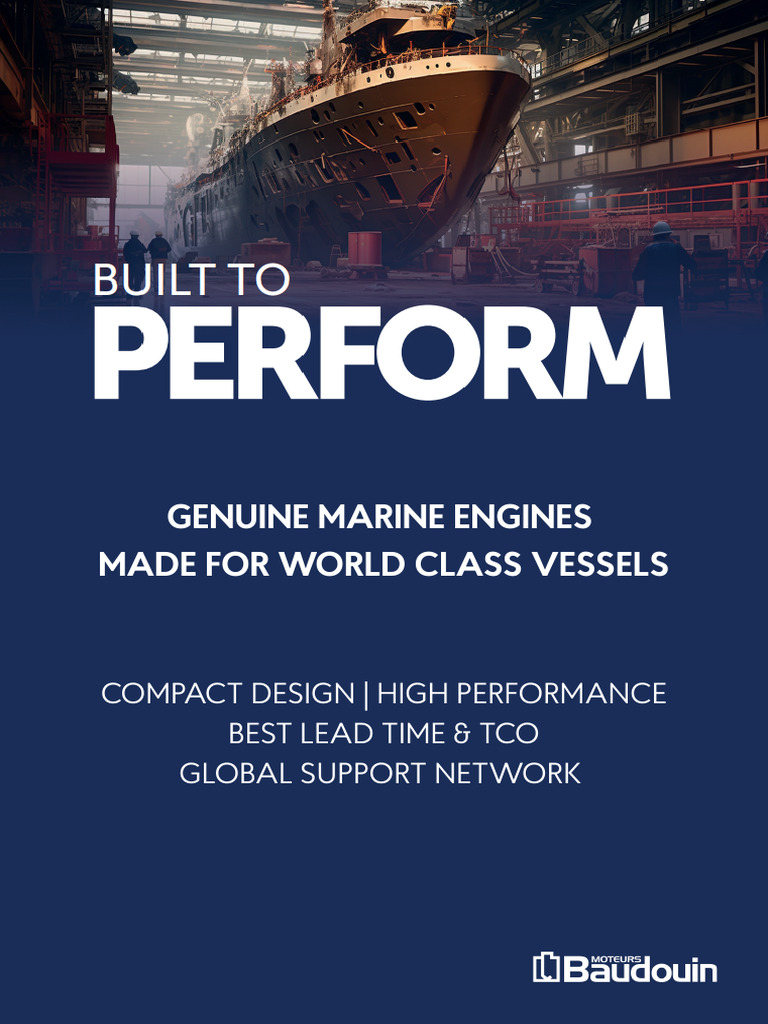 Genuine Marine Engines Made For World Class Vessels PDF | PDF ...