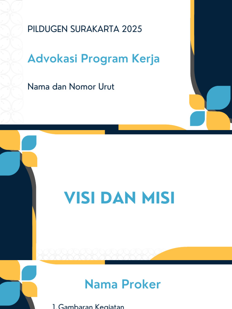Contoh Isi PPT Advokasi | PDF