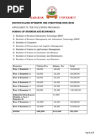 Allen Fee Structure | PDF