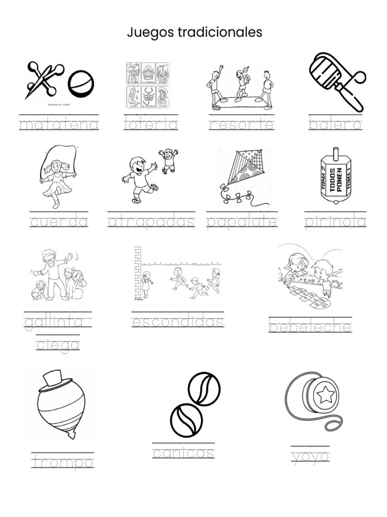 Juegos tradicionales atrapadas y más | PDF