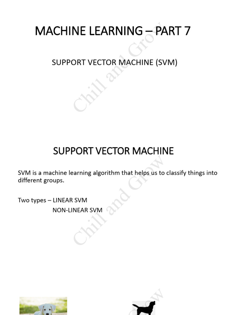 Understanding Support Vector Machines | PDF | Support Vector Machine ...