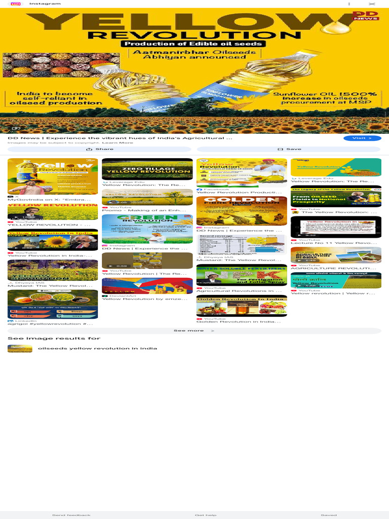 Yellow Revolution in India - Google Search | PDF