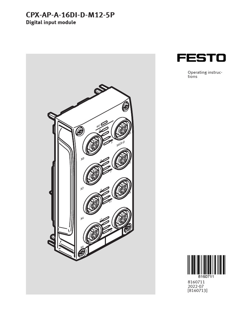 CPX-AP-A-16DI-D-M12-5P_operating-instr_2022-07_8160713g1 | PDF ...