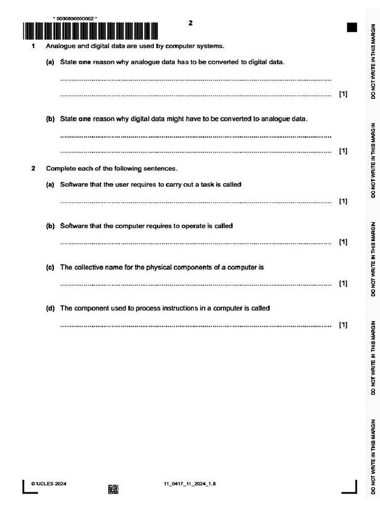 Igcse Ict Chapter 1 | PDF