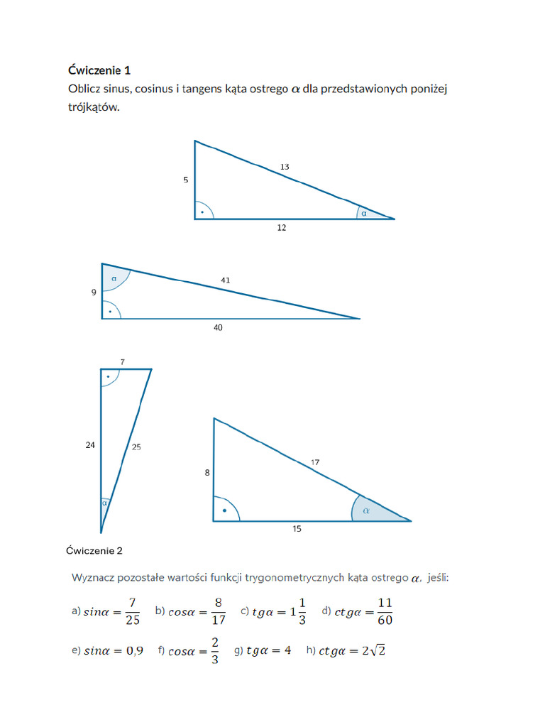 Trygonometria | PDF