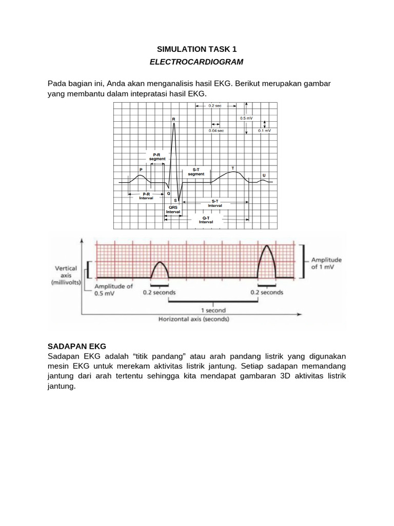Analisis QT Interval EKG pada Olahraga | PDF
