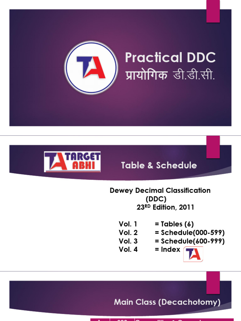 Practical DDC 8e9f13e8 d533 4e5c 9ef1 D4e5abf6ad22 | PDF