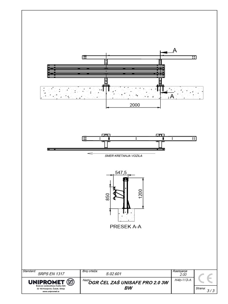 92 PDF Unisafe Pro 2.0 3W BW | PDF