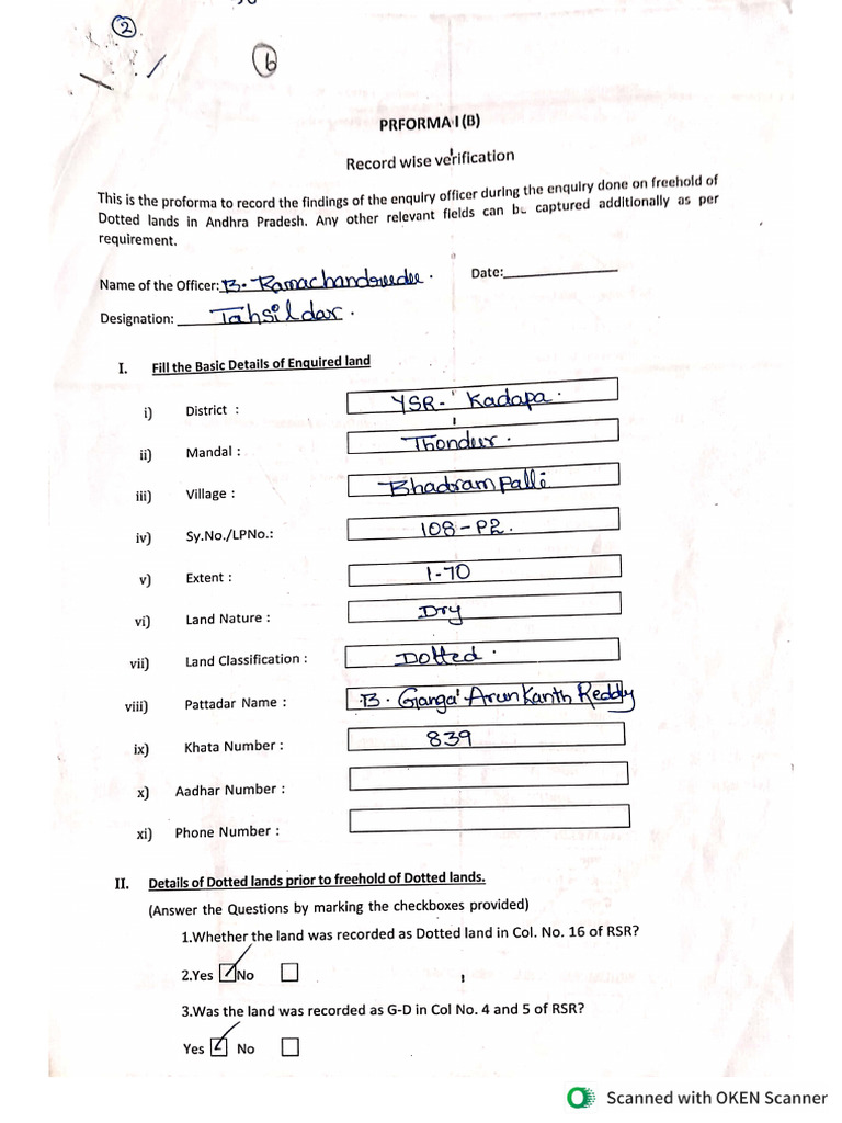 B Ganga Arun Kanth Reddy | PDF