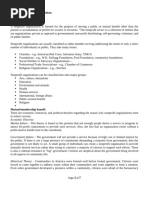 Non-Profit Organisation Constitution Template | PDF | Board Of ...