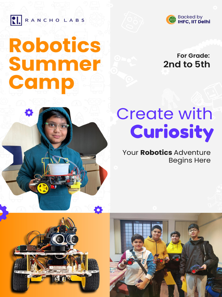 Junior Robotic Brochure 2025 | PDF | Robotics