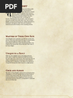 Pathfinder Character Advancement Chart | PDF