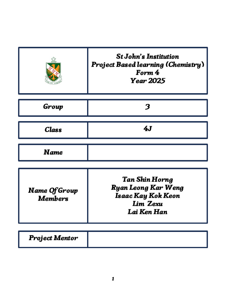 Chem F4 PBL Poster | PDF | Medical Specialties | Diseases And Disorders