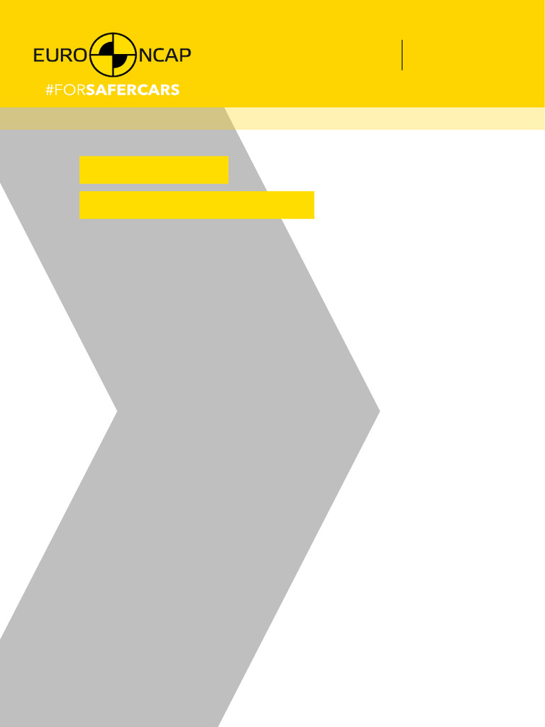 Euro Ncap Protocol Safe Driving Driver Engagement v10 | PDF | Driving