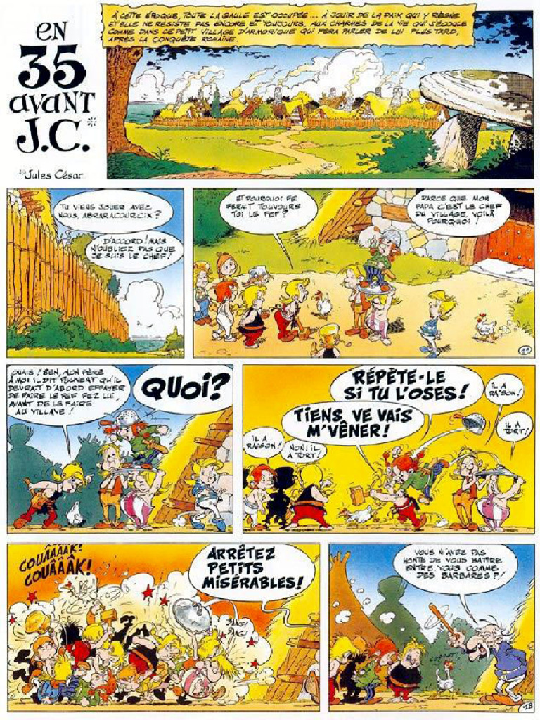 Asterix - HS - La Naissance D'astérix Et Obélix | PDF