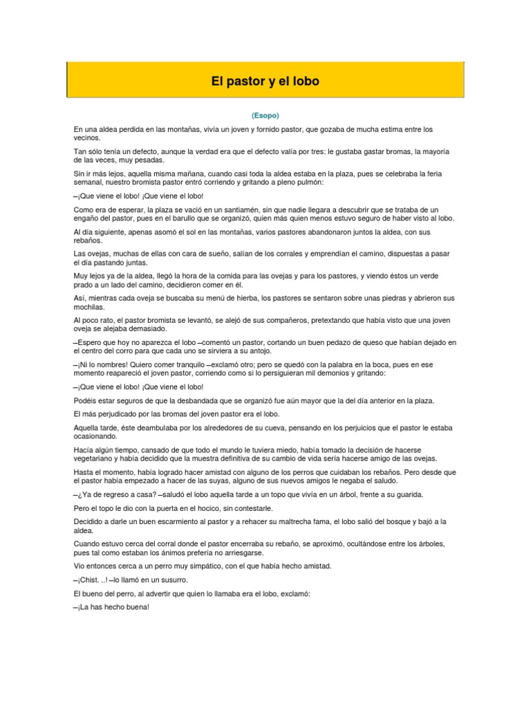 El pastor y el lobo | Lobo gris | Oveja