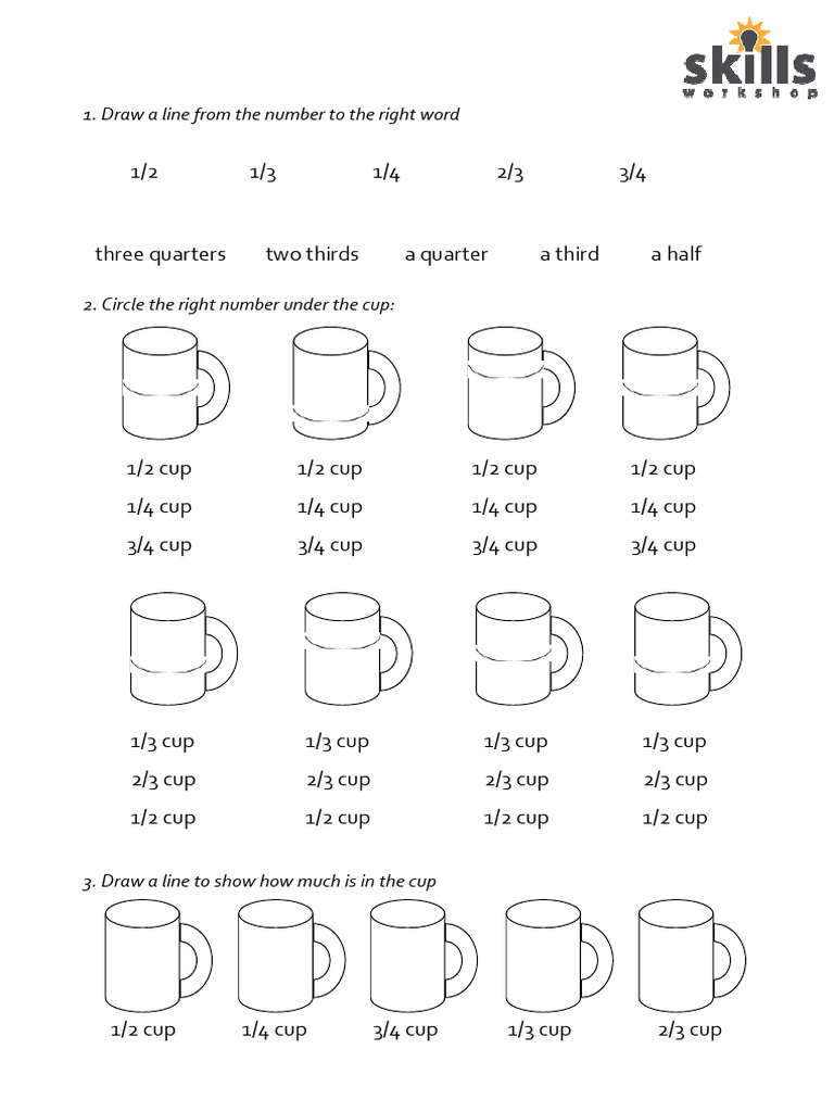 Recipe Fractions | PDF