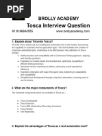 Tosca Study Notes | PDF