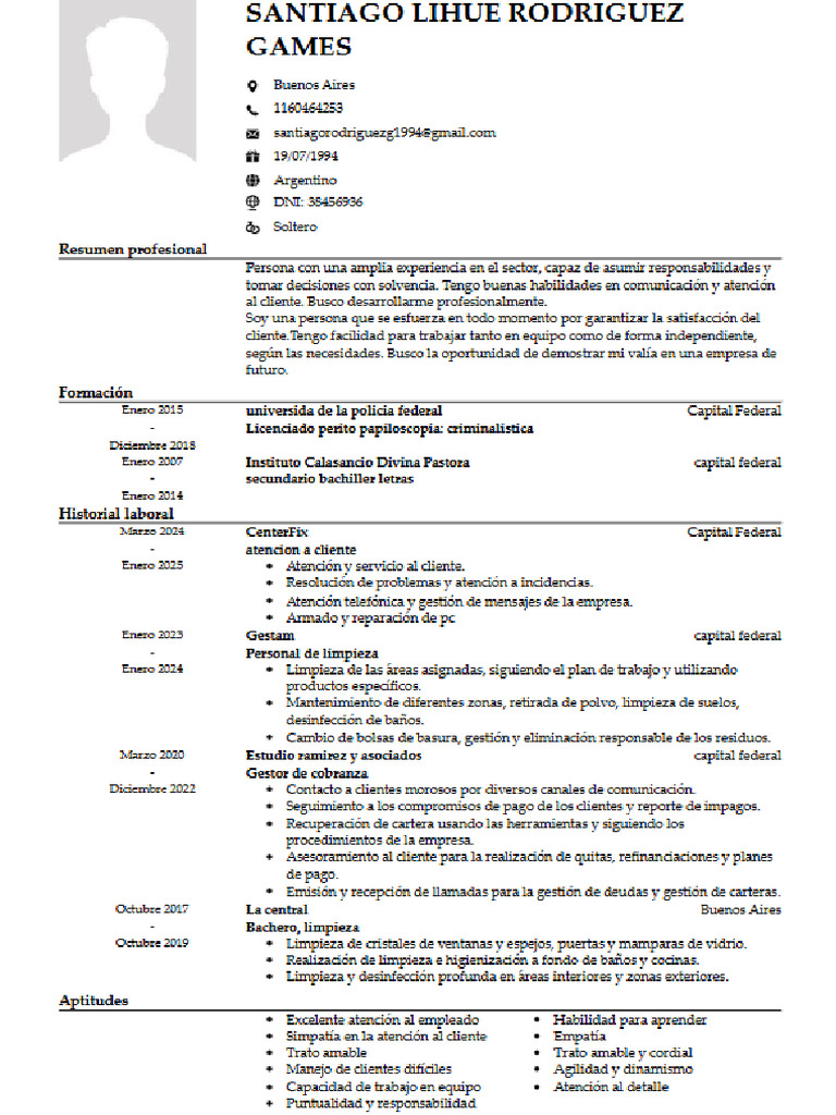 CV - PDF 2025 3 25 | PDF