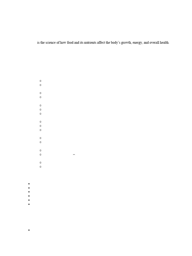 Nutrition | PDF | Foods | Nutrition