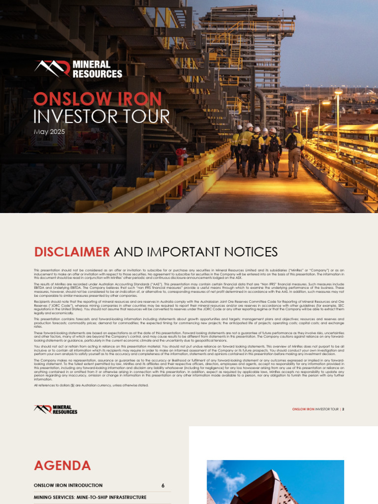 Onslow Mine - Mineral Resources | PDF | Road | Road Surface