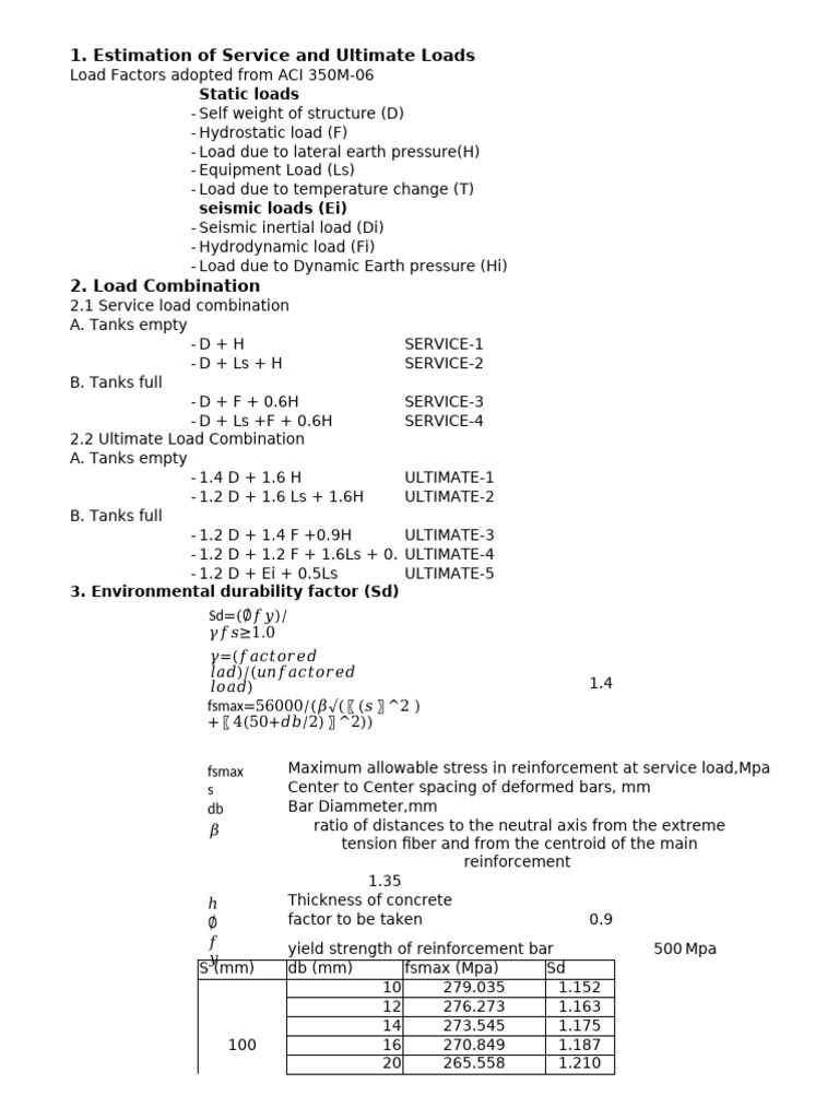 Load Estimation for Structural Design | PDF | Mechanics | Mechanical ...