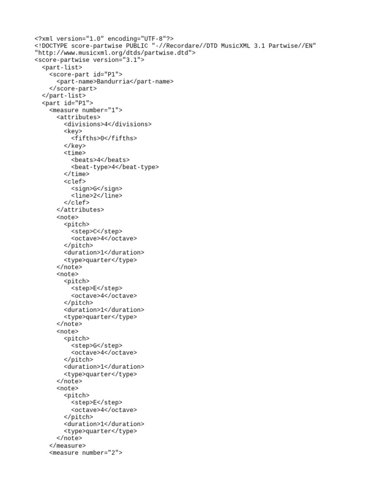 Tuyo y Mio Est 1 Bandurria | PDF
