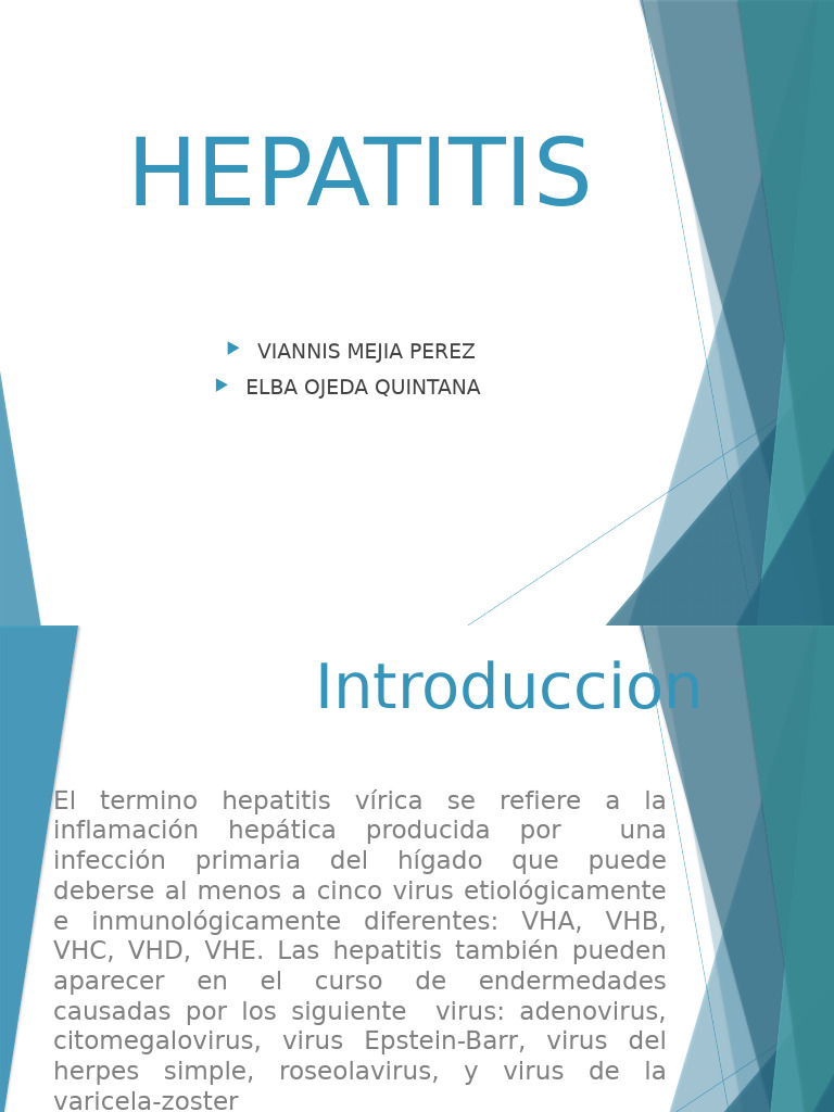 Guía Completa sobre Hepatitis Viral | PDF | Hepatitis | Hepatitis B