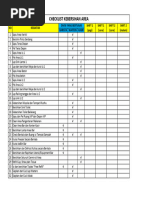 Formulir Pemantauan Kebersihan Ceklis | PDF