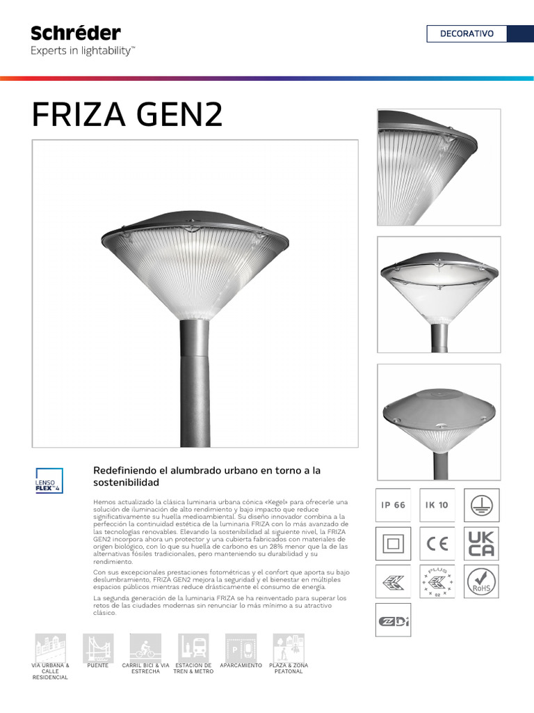 FRIZA GEN2 ProductSheet ES | PDF | Aplicación movil | Internet de las Cosas