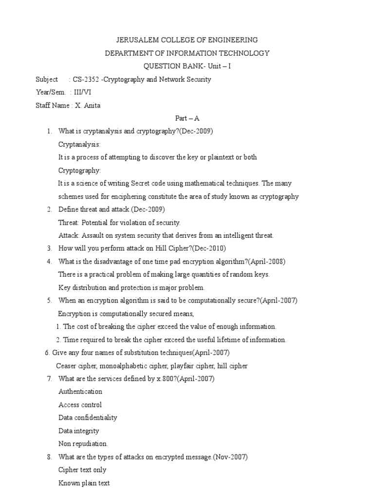 Cns Final | Download Free PDF | Cryptography | Public Key Cryptography