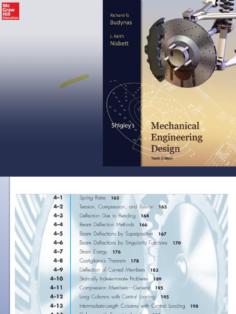 Chapter 4 Deflection & Stiffness-Column SI SIR | PDF | Bending | Classical Mechanics