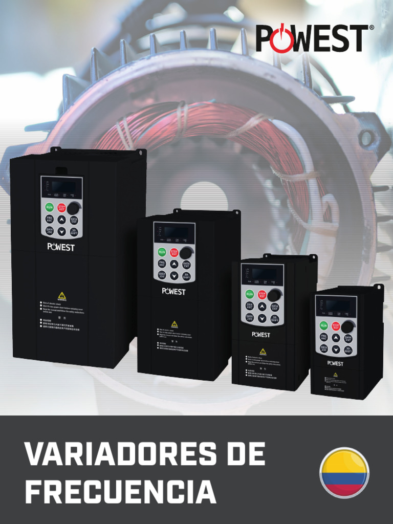 Variadores de Frecuencia POWEST | PDF | Electricidad | Ingenieria Eléctrica