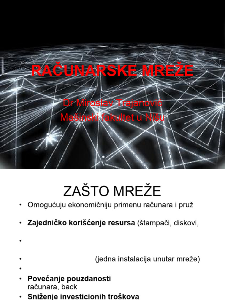 IT1 IKT P5 Racunarske Mreze v2.6 | PDF