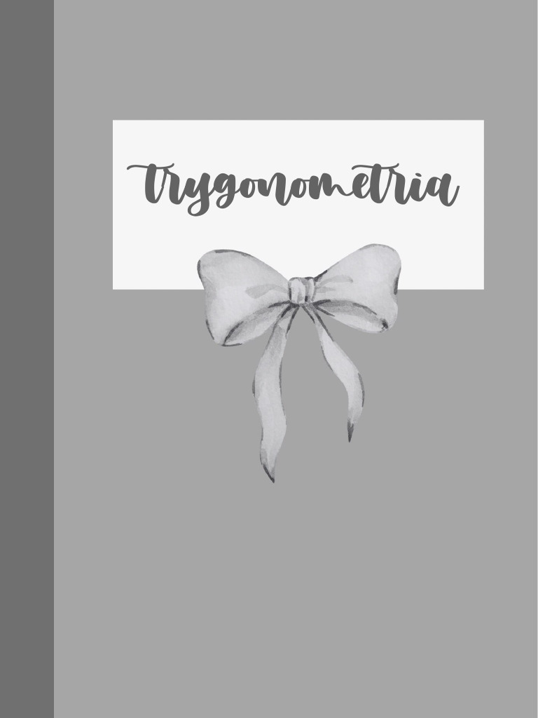 Trigonometry Formulas and Problems | PDF