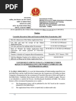 Delhi Police Constable Physical Criteria | PDF