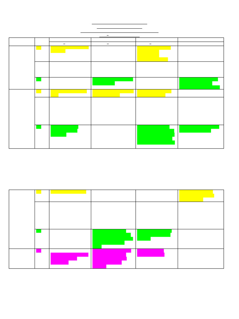 TUMU College 2024/2025 Exam Schedule | PDF | Cognition | Human ...