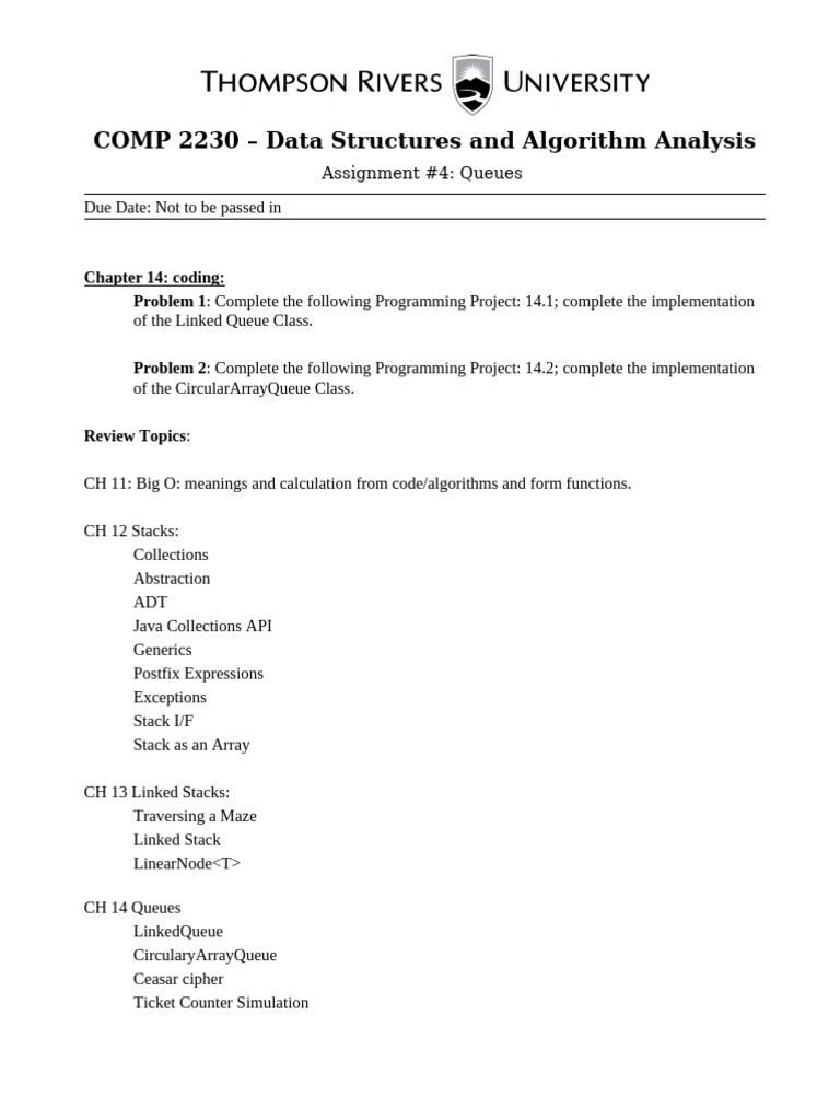 Ass4 v1 | PDF