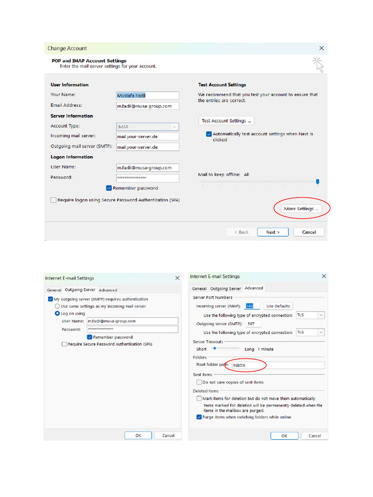 Outlook Configuration | PDF