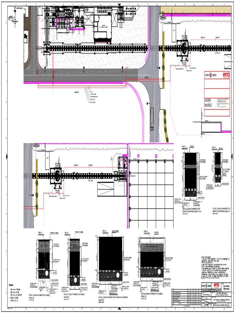 Spb1-Co-cv-drw-0055 - 4 Apc Plano General Tuberia Enterrada. Planta y ...