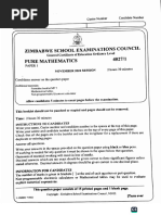 ZIMSEC Topical Collection Exercises | PDF
