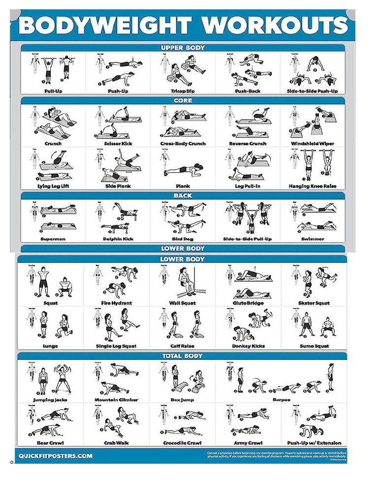 Bodyweight Workouts | PDF