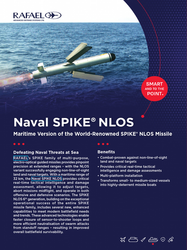 Naval Spike Nlos Missile System | PDF | Missile | Missile Types