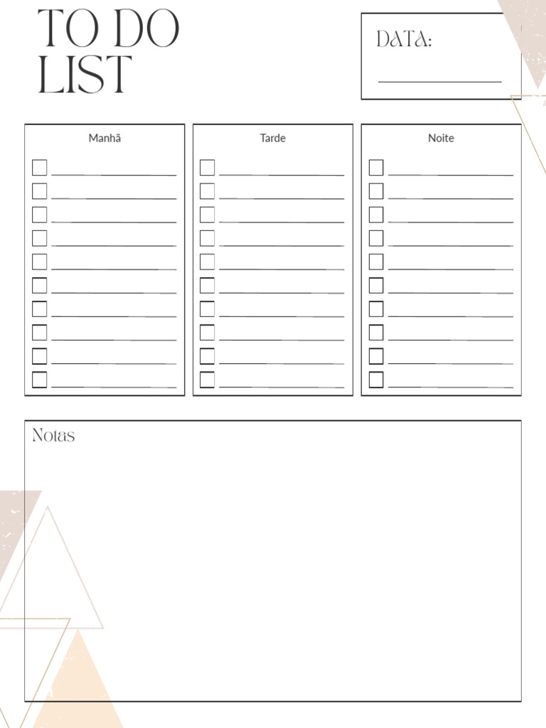 White Minimal Clean to Do List Spiral Notebook (1) | PDF