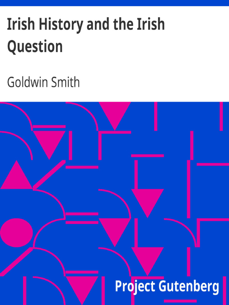 Irish History and the Irish Question | PDF | Parliament | Ireland
