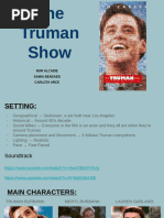 The Truman Show Characters | PDF