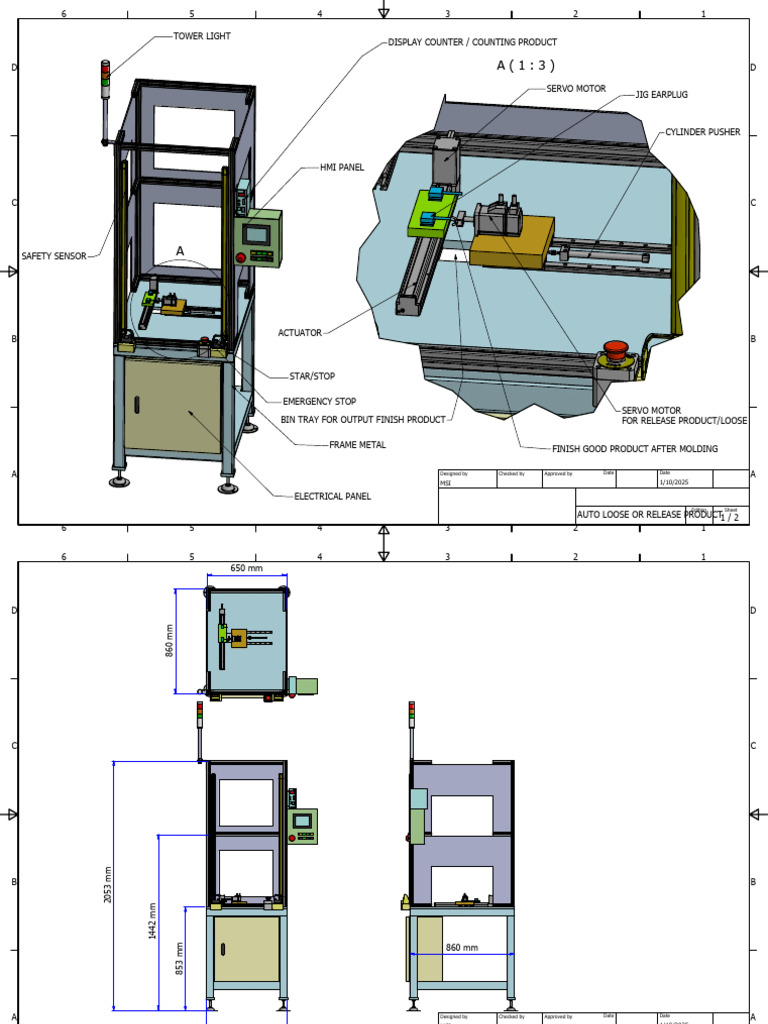 Auto Release Product System Design | PDF | Manufactured Goods | Equipment