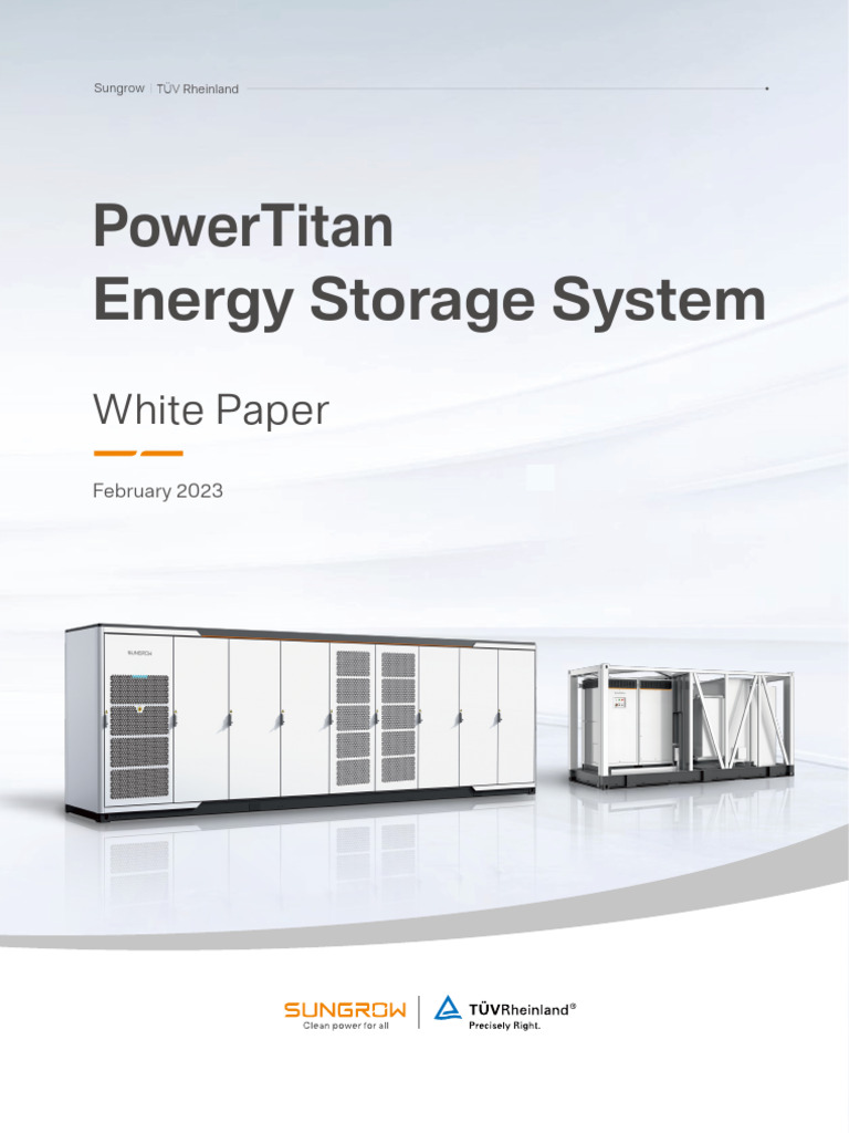 PowerTitan Energy Storage Insights | PDF | Energy Storage | Electrical Grid
