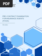 PCEIA & CEILLI Exam Overview | PDF | Insurance | Life Insurance