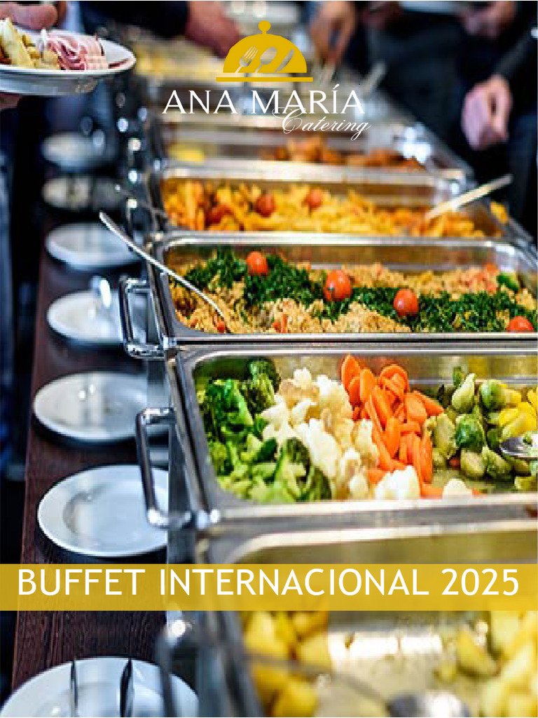 Buffet Internacional Catering 2025 | PDF | ensalada | Cocina